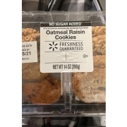 Walmart Cookies, Oatmeal Raisin: Calories, Nutrition Analysis & More ...