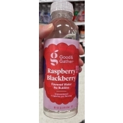 Good & Gather Flavored Water, Raspberry Blackberry: Calories, Nutrition ...