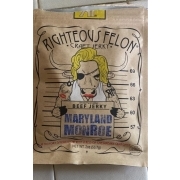 Righteous Felon Beef Jerky: Calories, Nutrition Analysis & More | Fooducate