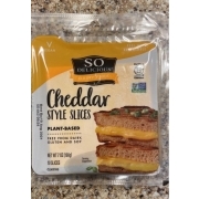 So Delicious Cheese, Cheddar Style Slices: Calories, Nutrition Analysis ...