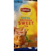 Lipton Southern Sweet Tea, Iced Tea: Calories, Nutrition Analysis ...