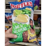 Ruffles Potato Chips, Lime & Jalapeno: Calories, Nutrition Analysis ...