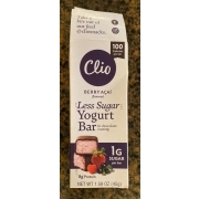 Clio Yogurt Bar, Berry Acai: Calories, Nutrition Analysis & More ...