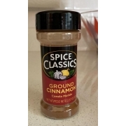 Spice Classics Ground Cinnamon: Calories, Nutrition Analysis & More ...