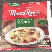 Mama Rosie's Ravioli, Spinach & Cheese: Calories, Nutrition Analysis ...