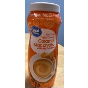 Great Value Coffee Creamer, Caramel Macchiato: Calories, Nutrition ...