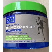 Power Life High Impact Performance Supplement, Tropical Citrus ...