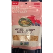 Nature's Path Organic Granola, Mixed Berry: Calories, Nutrition ...