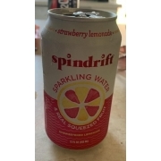 Spindrift Sparkling Water, Strawberry Lemonade: Calories, Nutrition ...