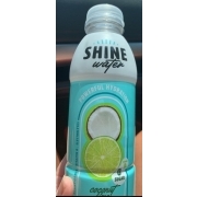 Shine Water Water, Powerful Hydration, Coconut Lime: Calories ...