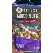 Giant Mixed Nuts, Deluxe, With Sea Salt: Calories, Nutrition Analysis ...