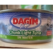 Dagim Tuna, Chunk Light, In Water: Calories, Nutrition Analysis & More ...
