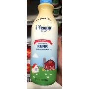 Lifeway Milk, Cultured Whole, Unsweetened, Original: Calories ...