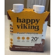 Happy Viking Protein Shake, Triple Chocolate: Calories, Nutrition ...