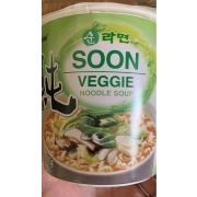 Nongshim Noodle Soup, Soon, Veggie: Calories, Nutrition Analysis & More ...