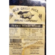 Old Grist Mill Bread, Honey Whole Wheat: Calories, Nutrition Analysis ...