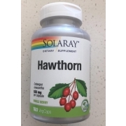 Solaray Hawthorn, Whole Berry: Calories, Nutrition Analysis & More ...