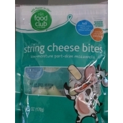 Food Club String Cheese Bites: Calories, Nutrition Analysis & More ...