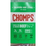 Chomps Beef Sticks, Jalapeno, Medium: Calories, Nutrition Analysis ...