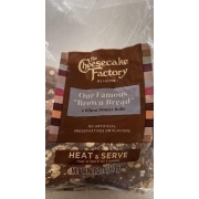 The Cheesecake Factory Dinner Rolls, Brown Bread: Calories, Nutrition ...
