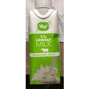 Yay! Milk, 1% Lowfat: Calories, Nutrition Analysis & More | Fooducate