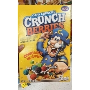 Crunch Berries Cereal, Cap'N Crunch's: Calories, Nutrition Analysis ...