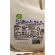 That's Smart! Milk, 2% Reduced Fat: Calories, Nutrition Analysis & More ...
