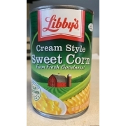 Libby's Sweet Corn, Cream Style: Calories, Nutrition Analysis & More ...