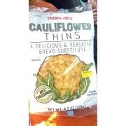 Trader Joe's Cauliflower Thins: Calories, Nutrition Analysis & More | Fooducate