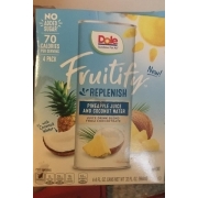 Dole Juice Drink, Fruitify, Replenish: Calories, Nutrition Analysis ...
