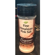 Supreme Tradition Fine Himalayan Pink Salt: Calories, Nutrition ...