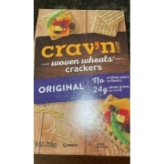 Crav'n Flavor Cracker, Woven Wheats, Original: Calories, Nutrition ...