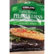 Kirkland Signature Tilapia Loins: Calories, Nutrition Analysis & More ...