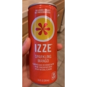 Izze Sparkling Juice Beverage, Mango: Calories, Nutrition Analysis ...