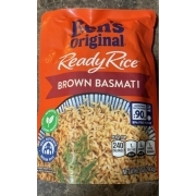 Ben's Original Ready Rice, Brown Basmati: Calories, Nutrition Analysis ...