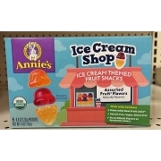 Annie's Fruit Snacks, Ice Cream: Calories, Nutrition Analysis & More ...