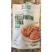Weis Yellowfin Tuna Steaks, Wild Caught: Calories, Nutrition Analysis ...
