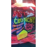 Big Time Crunch! Cheese Flavored Snack, Fiery Hot: Calories, Nutrition ...