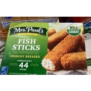 Mrs. Paul's Fish Sticks, Crunchy Breaded: Calories, Nutrition Analysis ...