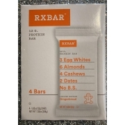RxBar Protein Bar, Gingerbread: Calories, Nutrition Analysis & More ...