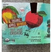 Trader Joe's Organic Apple Mango, Fruit Sauce Crushers: Calories, Nutrition Analysis & More ...