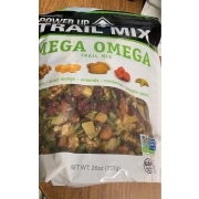 Gourmet Nut Trail Mix, Power Up, Mega Omega: Calories, Nutrition ...