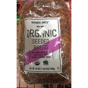 Trader Joe's Seeded Bread, Organic: Calories, Nutrition Analysis & More | Fooducate