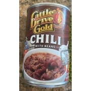 Cattle Drive Gold Chili, With Beans: Calories, Nutrition Analysis ...