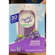 Crystal Light Drink Mix, Grape: Calories, Nutrition Analysis & More ...