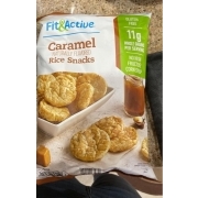 Fit & Active Rice Snacks, Caramel: Calories, Nutrition Analysis & More ...