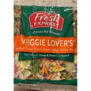 Fresh Express Salad, Veggie Lover's: Calories, Nutrition Analysis ...