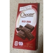 Choceur Chocolate, Rich Dark: Calories, Nutrition Analysis & More ...