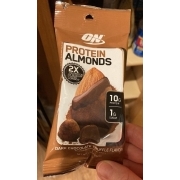 ON Protein Almonds, Dark Chocolate Truffle: Calories, Nutrition ...