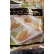 Trader Joe's Mini Wontons, Chicken Cilantro: Calories, Nutrition ...